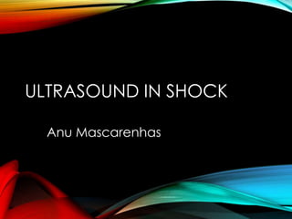 Ultrasound in Shock | PPTX
