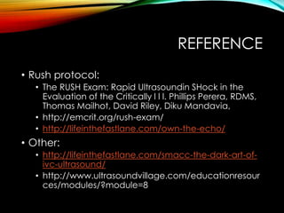 Ultrasound in Shock | PPTX
