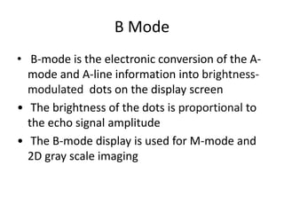Ultrasound instrumentation | PPTX
