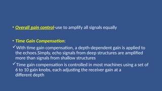 Ultrasound Instrumentation - P.ppt fro radiology x | PPTX