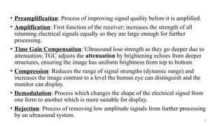 An Introduction to Ultrasound and doppler ultrasound | PPTX