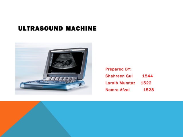 Ultrasound machine | PPT