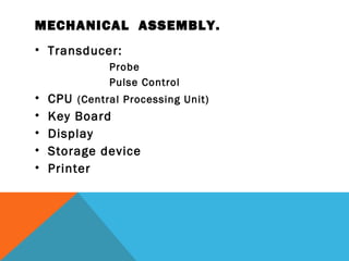 Ultrasound machine | PPT
