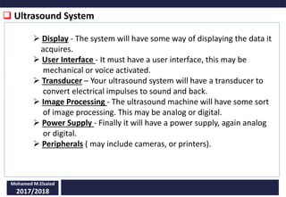 Ultrasound machine | PPTX
