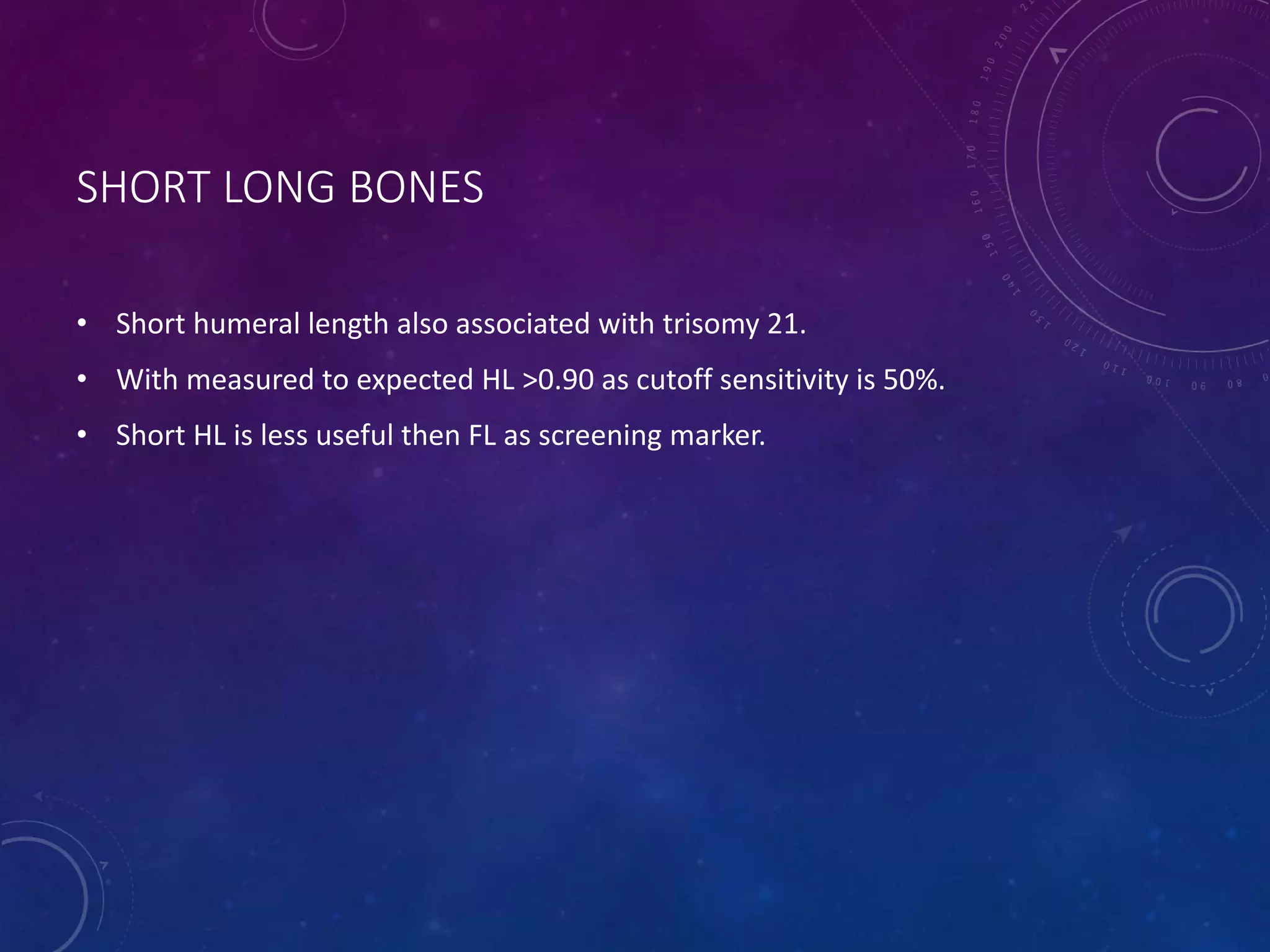 Ultrasound markers of aneuploidy | PPTX