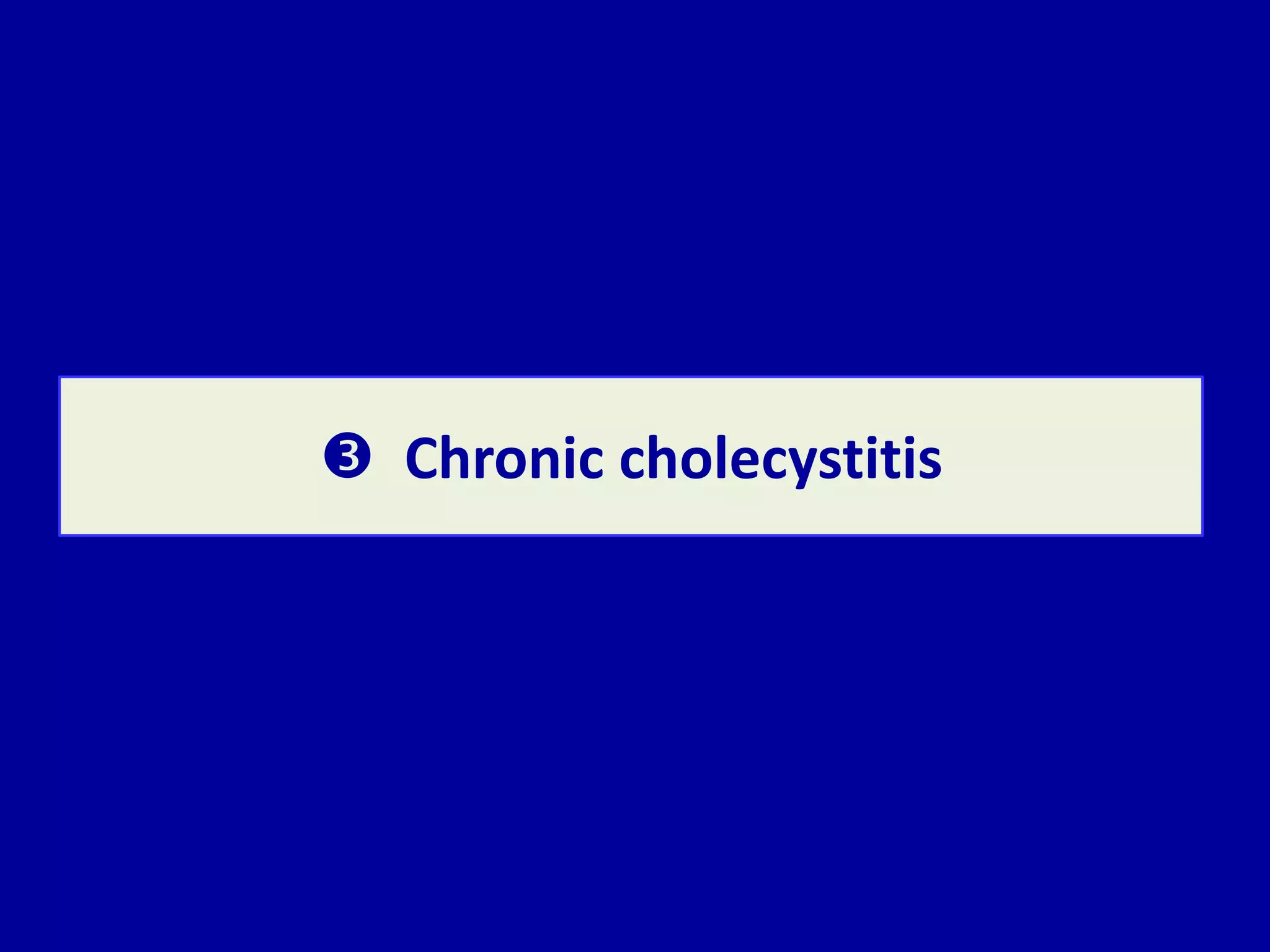 Ultrasound of acute & chronic cholecystitis | PPTX