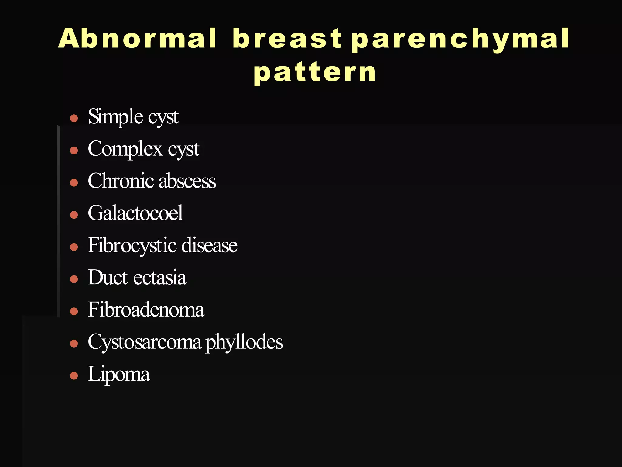 Ultrasound of breast | PPTX