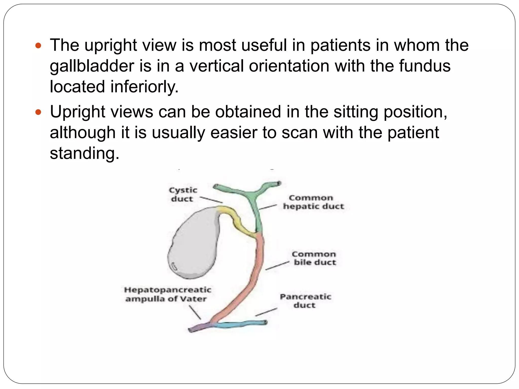 Ultrasound of gall bladder | PPTX