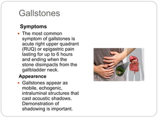 Ultrasound of gall bladder | PPTX