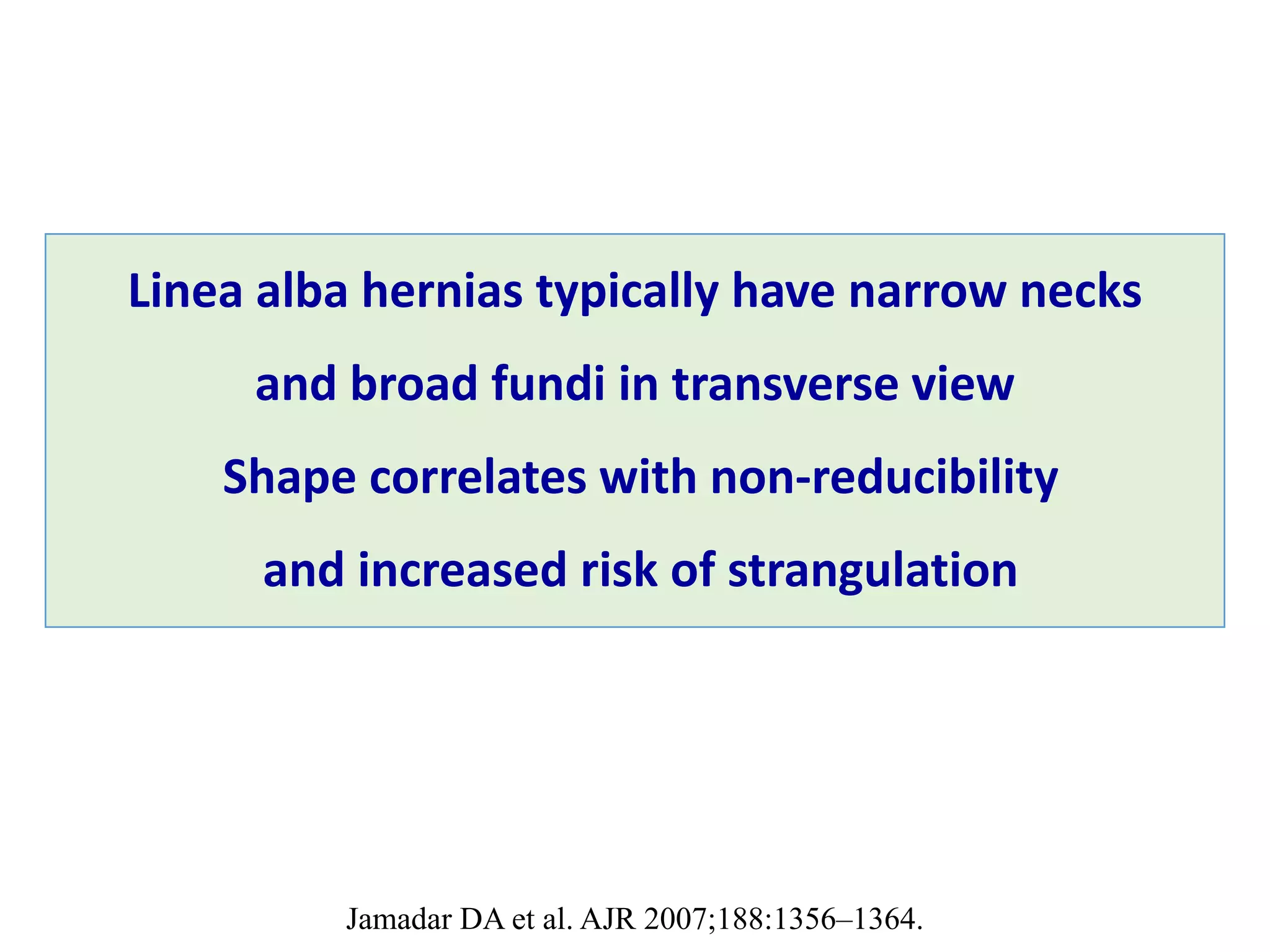 Ultrasound of groin & anterior abdominal wall hernias | PPTX