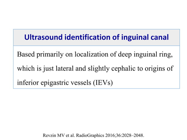 Ultrasound of groin & anterior abdominal wall hernias | PPTX | Death ...