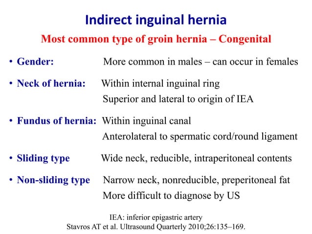 Ultrasound of groin & anterior abdominal wall hernias | PPTX | Death ...