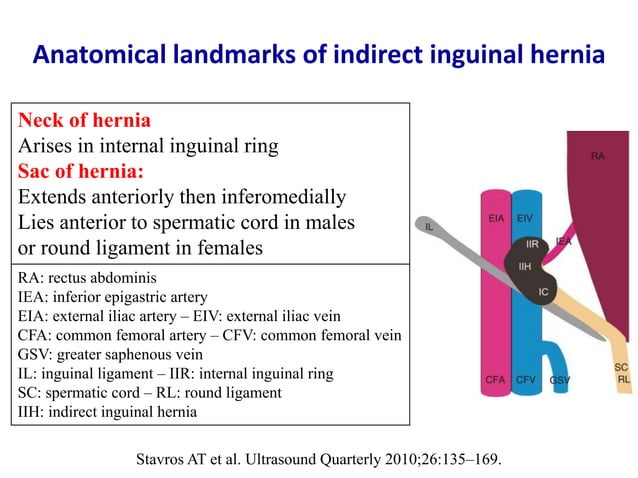 Ultrasound of groin & anterior abdominal wall hernias | PPTX | Death ...