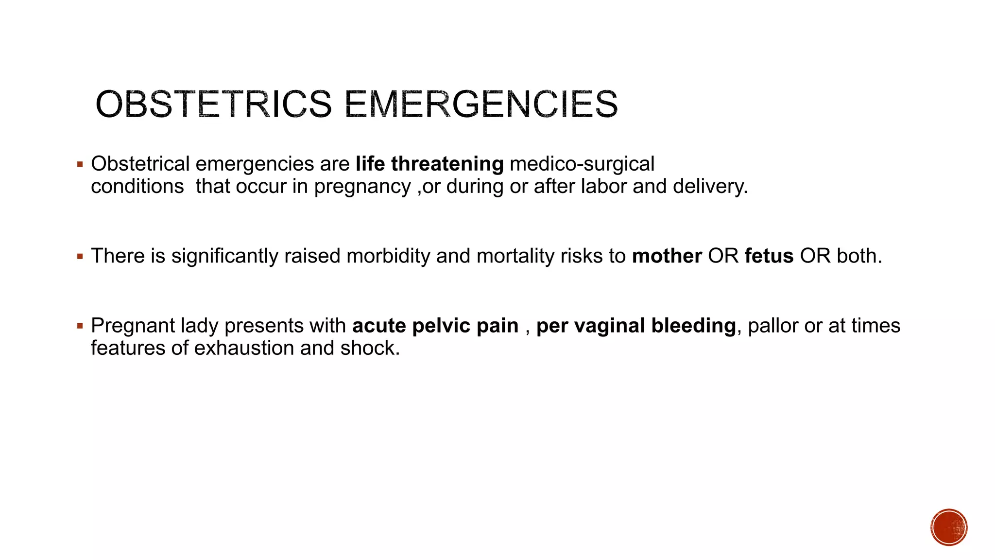 ULTRASOUND OF OBSTETRICS EMERGENCIES.pptx