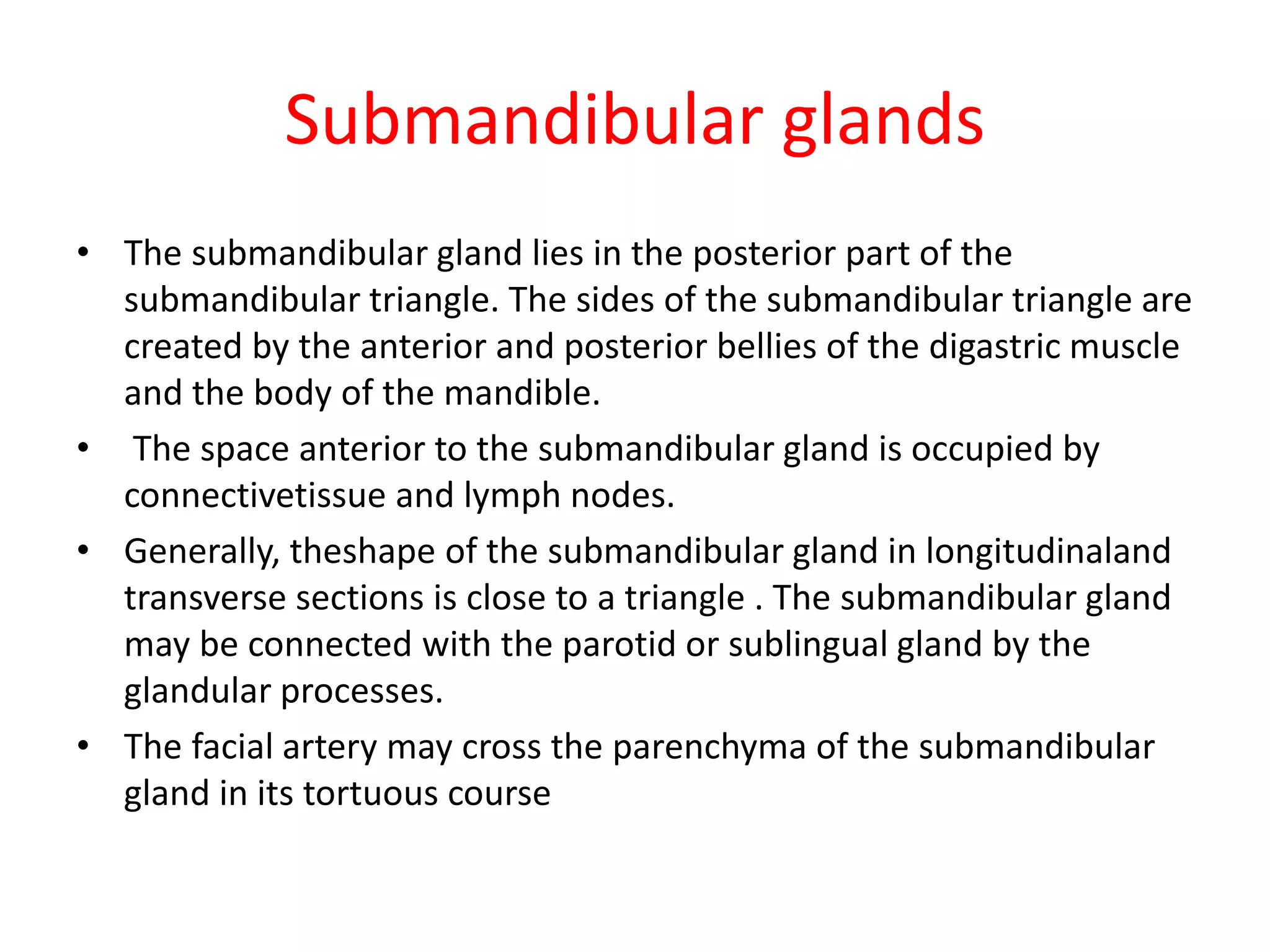 Ultrasound of salivary glands | PPTX