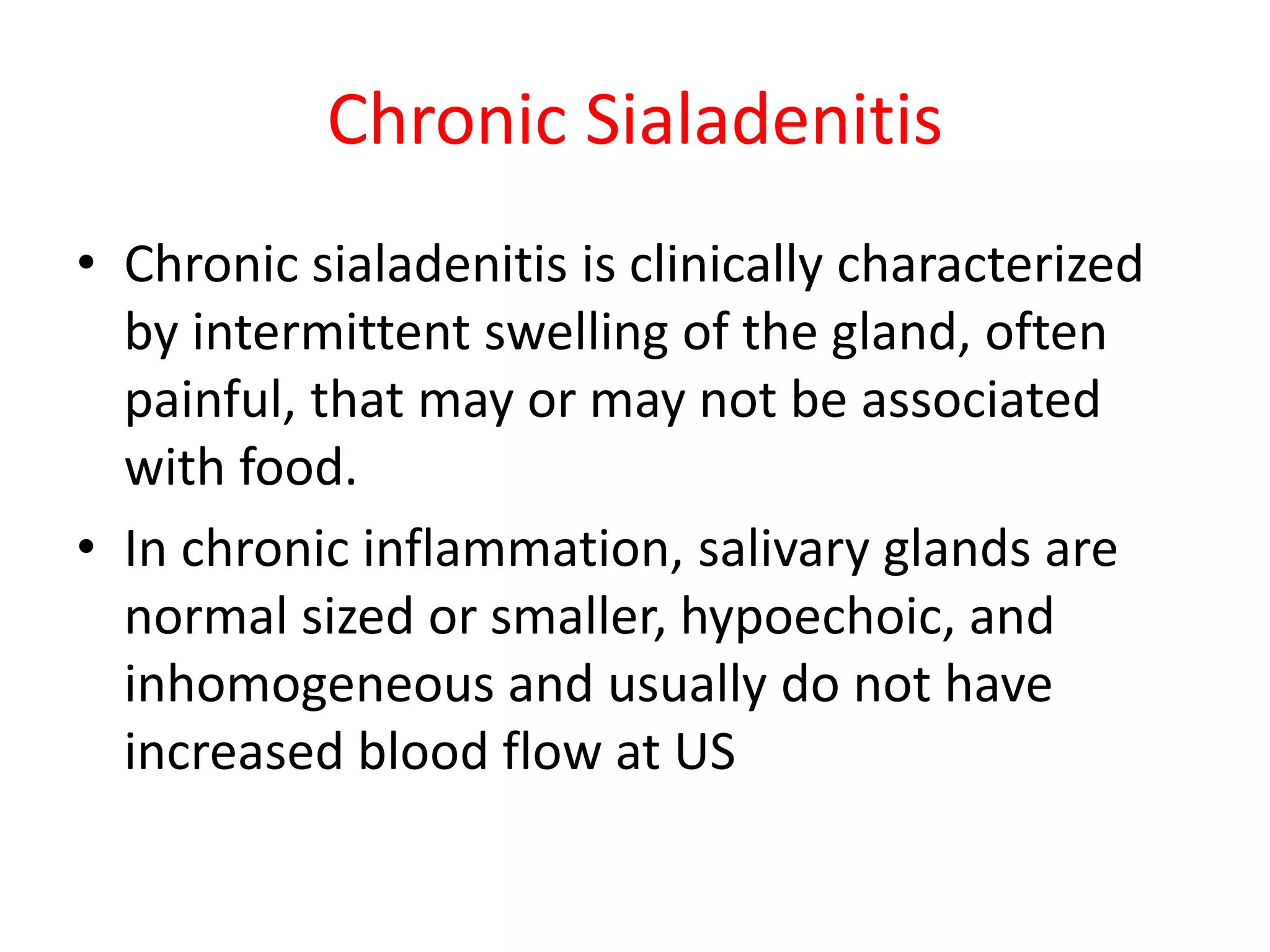 Ultrasound of salivary glands | PPTX