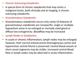Ultrasound of salivary glands | PPTX