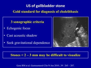 Ultrasound of the gallbladder | PPTX