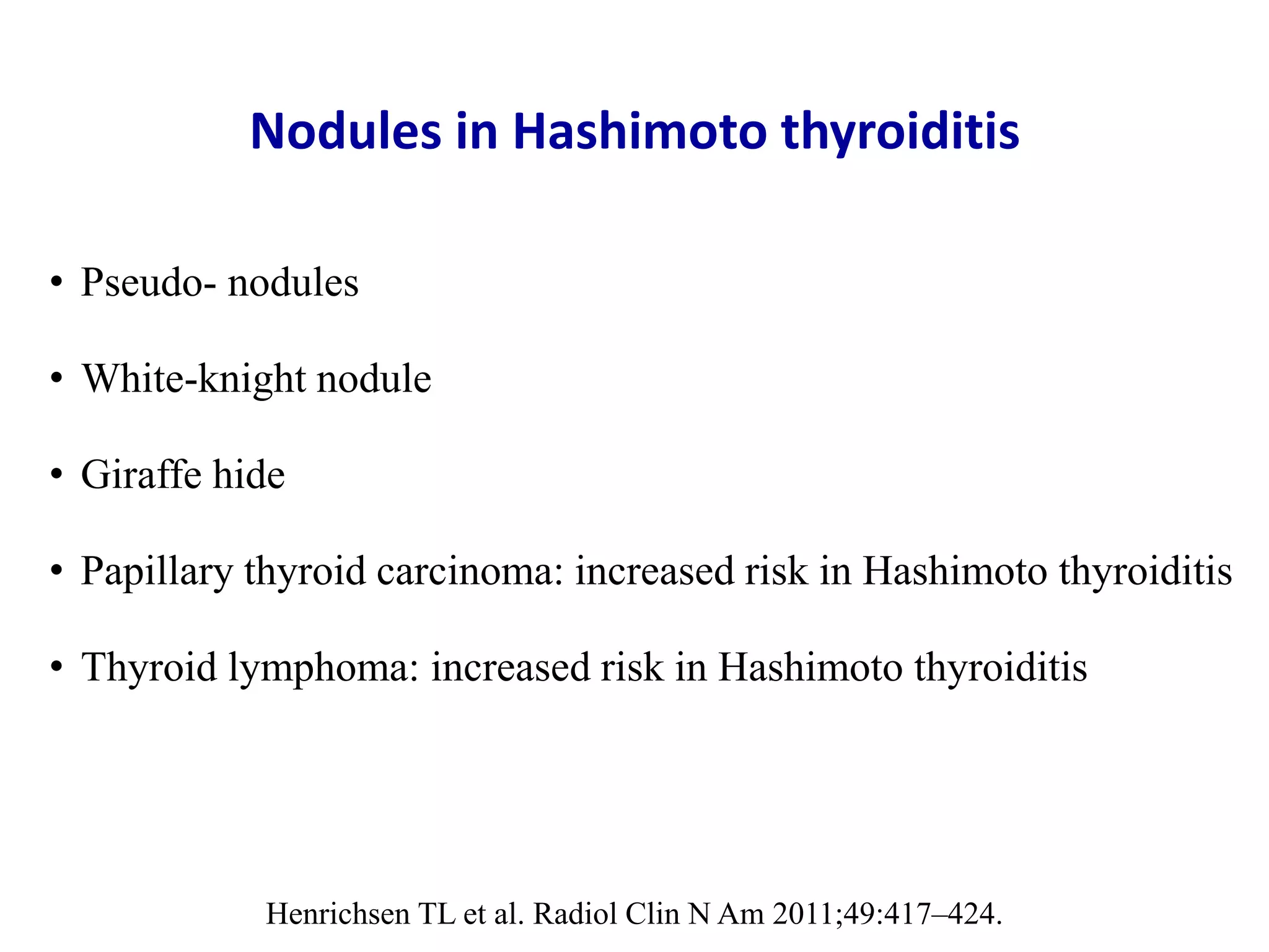 Ultrasound of thyroid nodules | PPTX