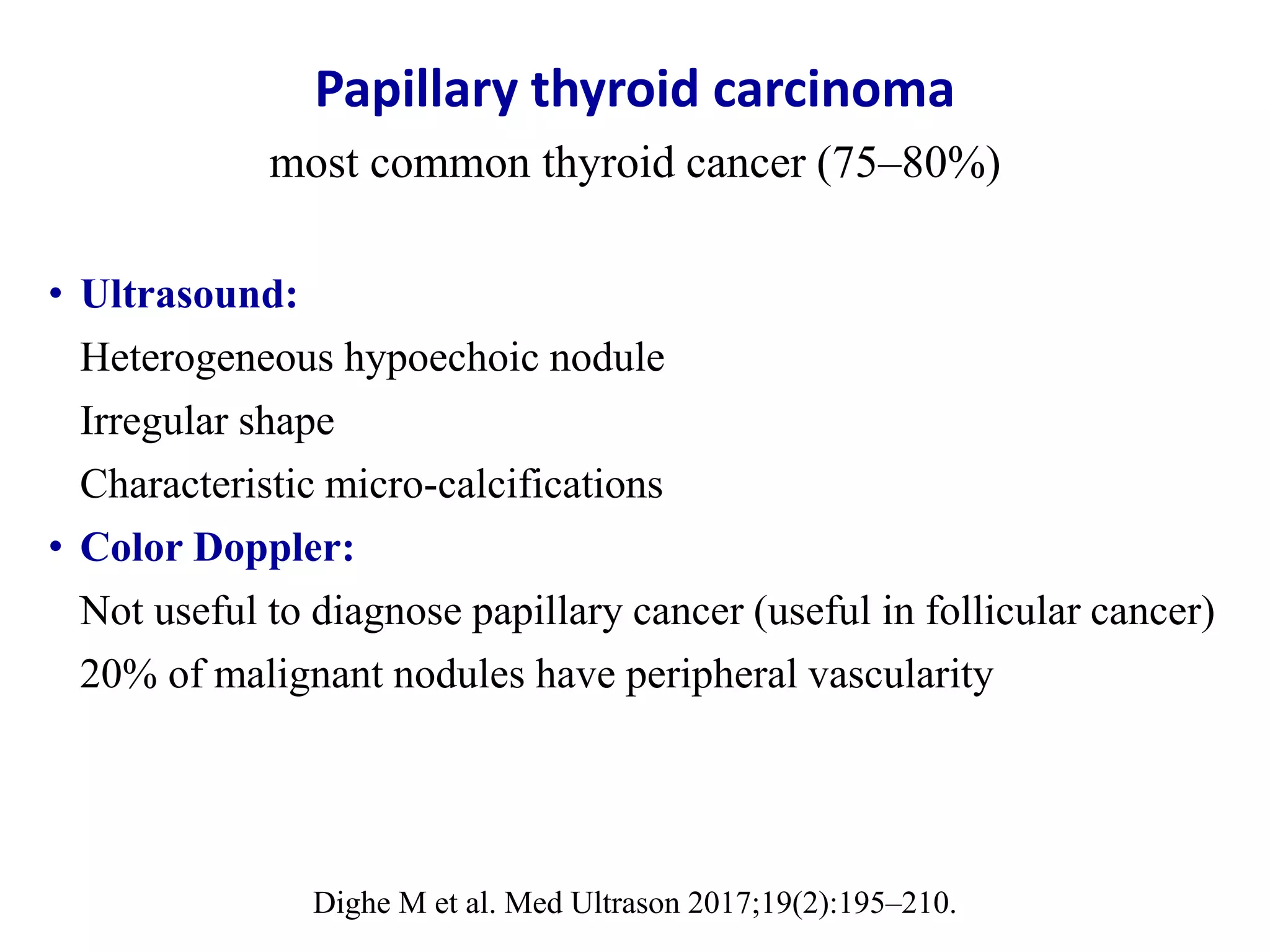 Ultrasound of thyroid nodules | PPTX