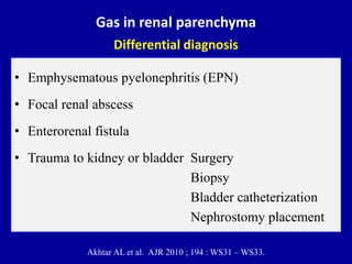 Ultrasound of the urinary tract - Renal infections | PPTX