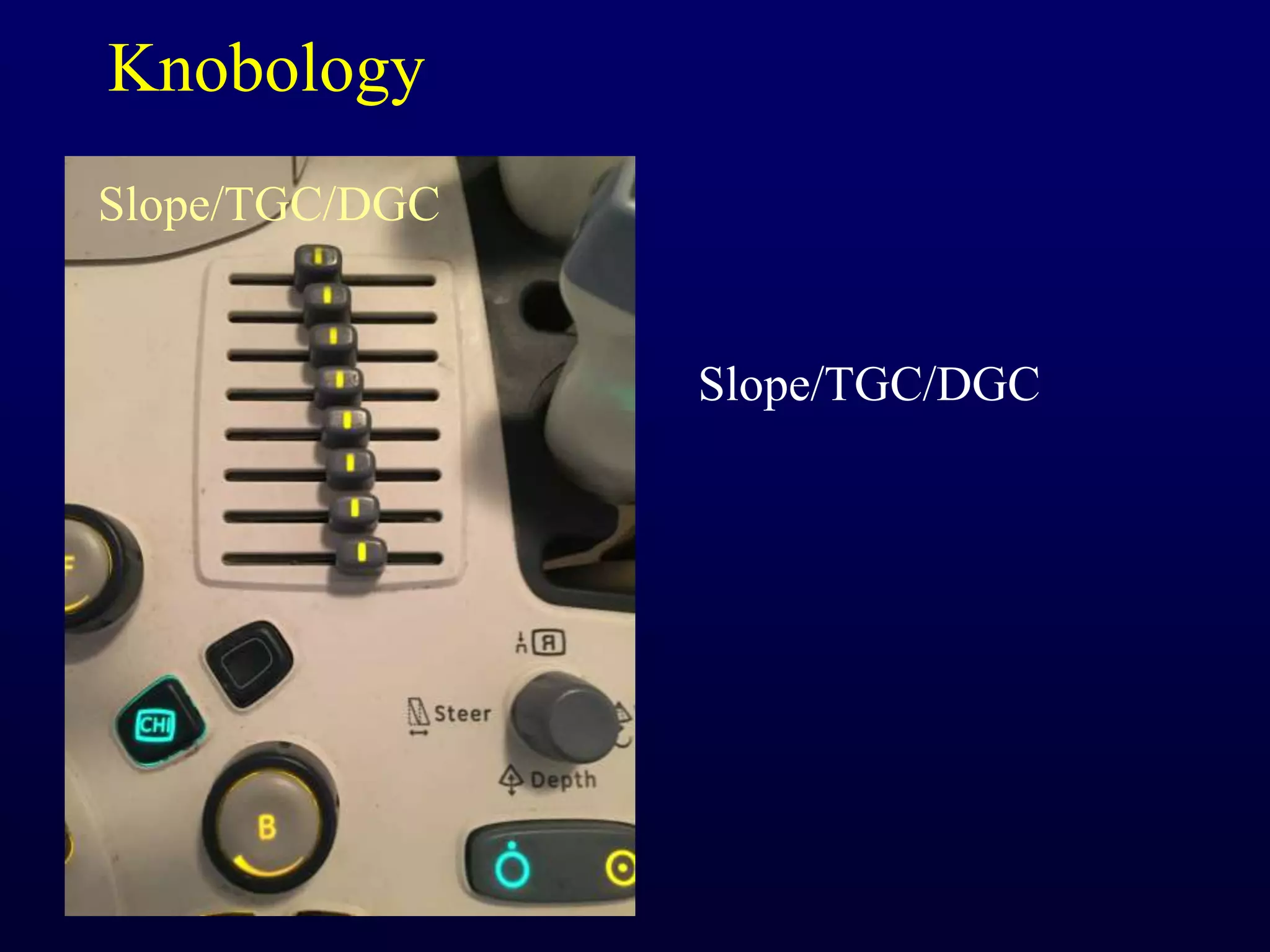 Ultrasound physcics, techniques & knobology | PPTX