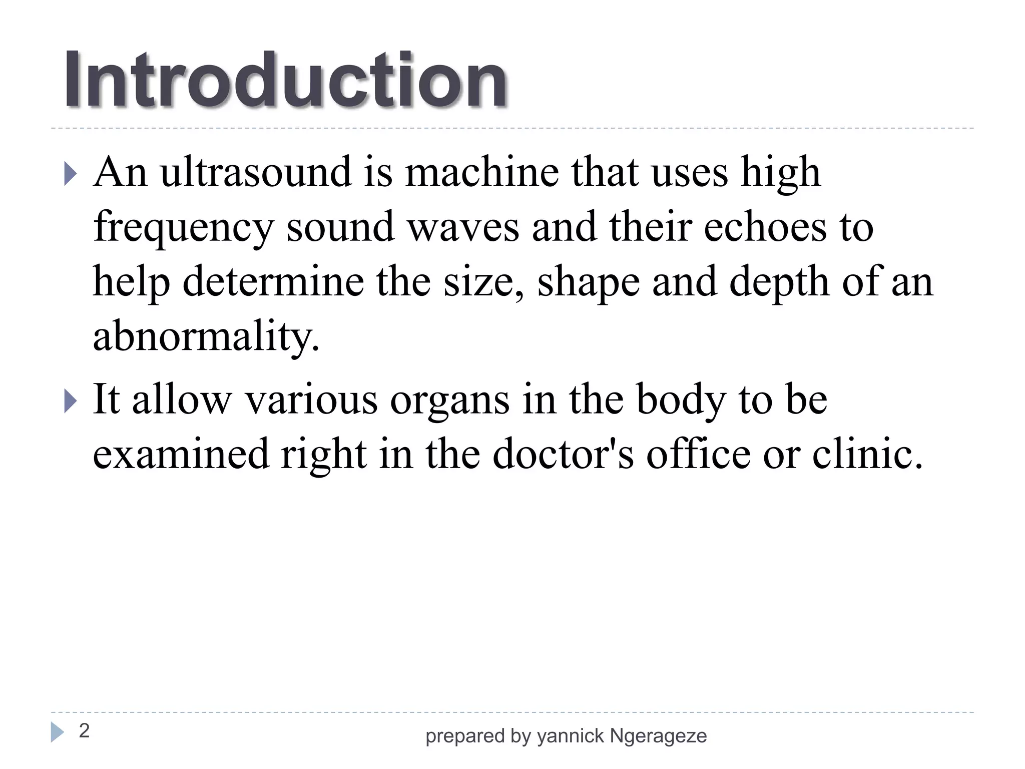 Ultrasound physics and instumentation | PPTX