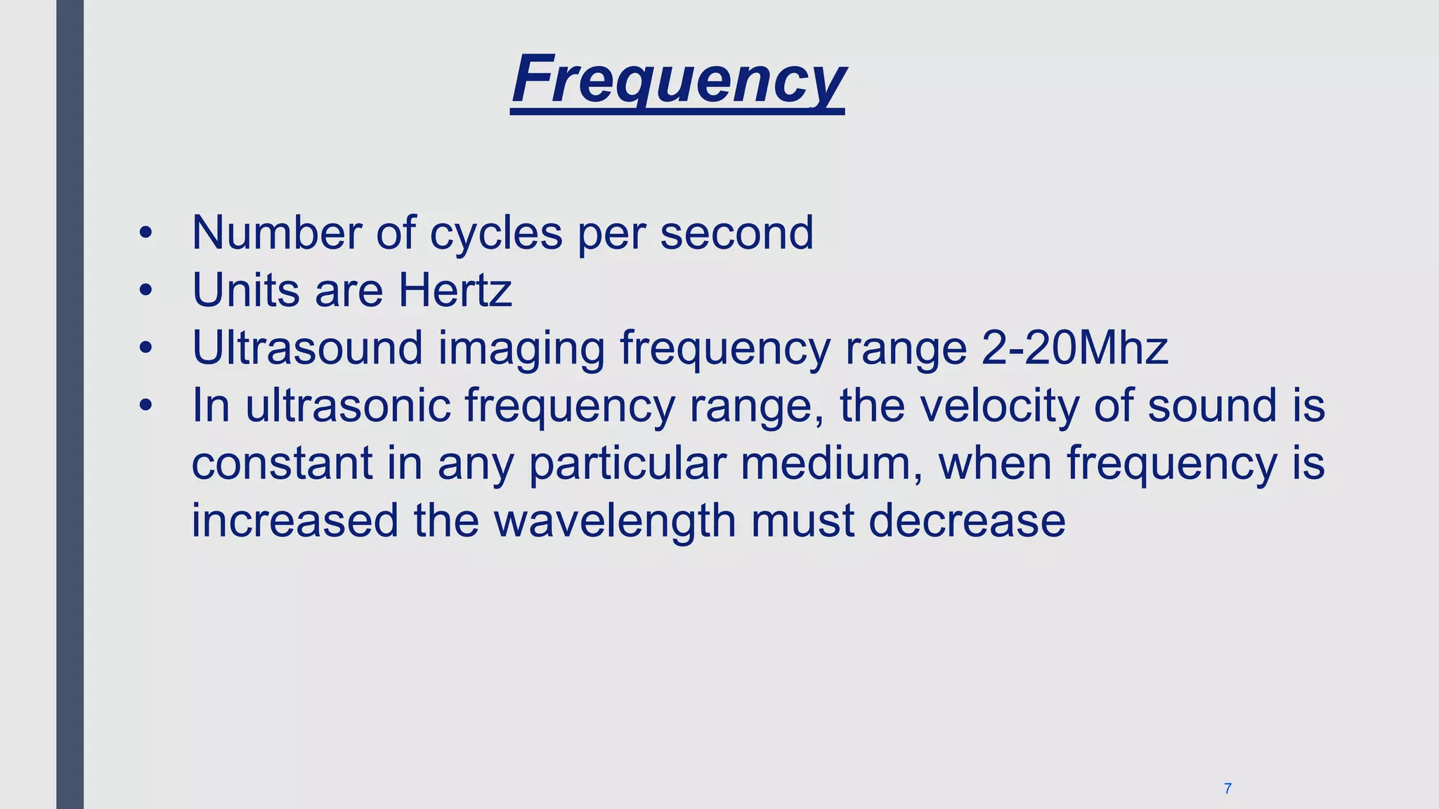 Ultrasound physics | PPTX