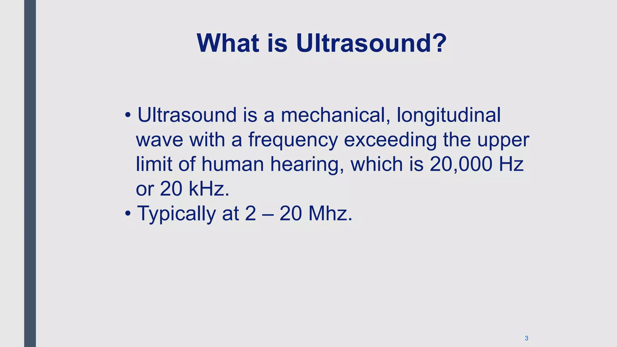 Ultrasound physics | PPTX