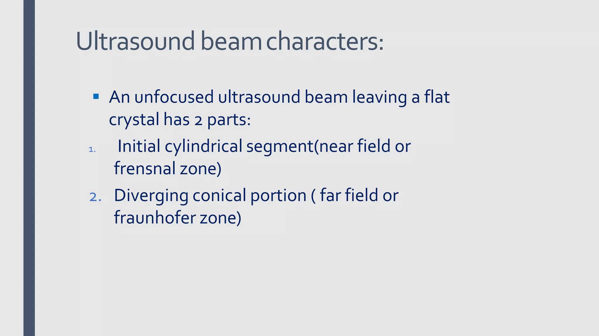 Ultrasound physics | PPTX