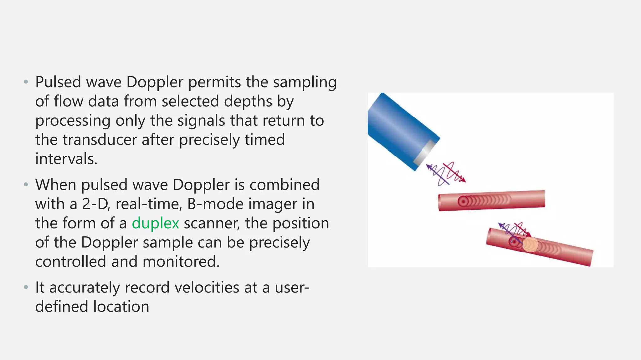 Ultrasound and Doppler physics | PPTX