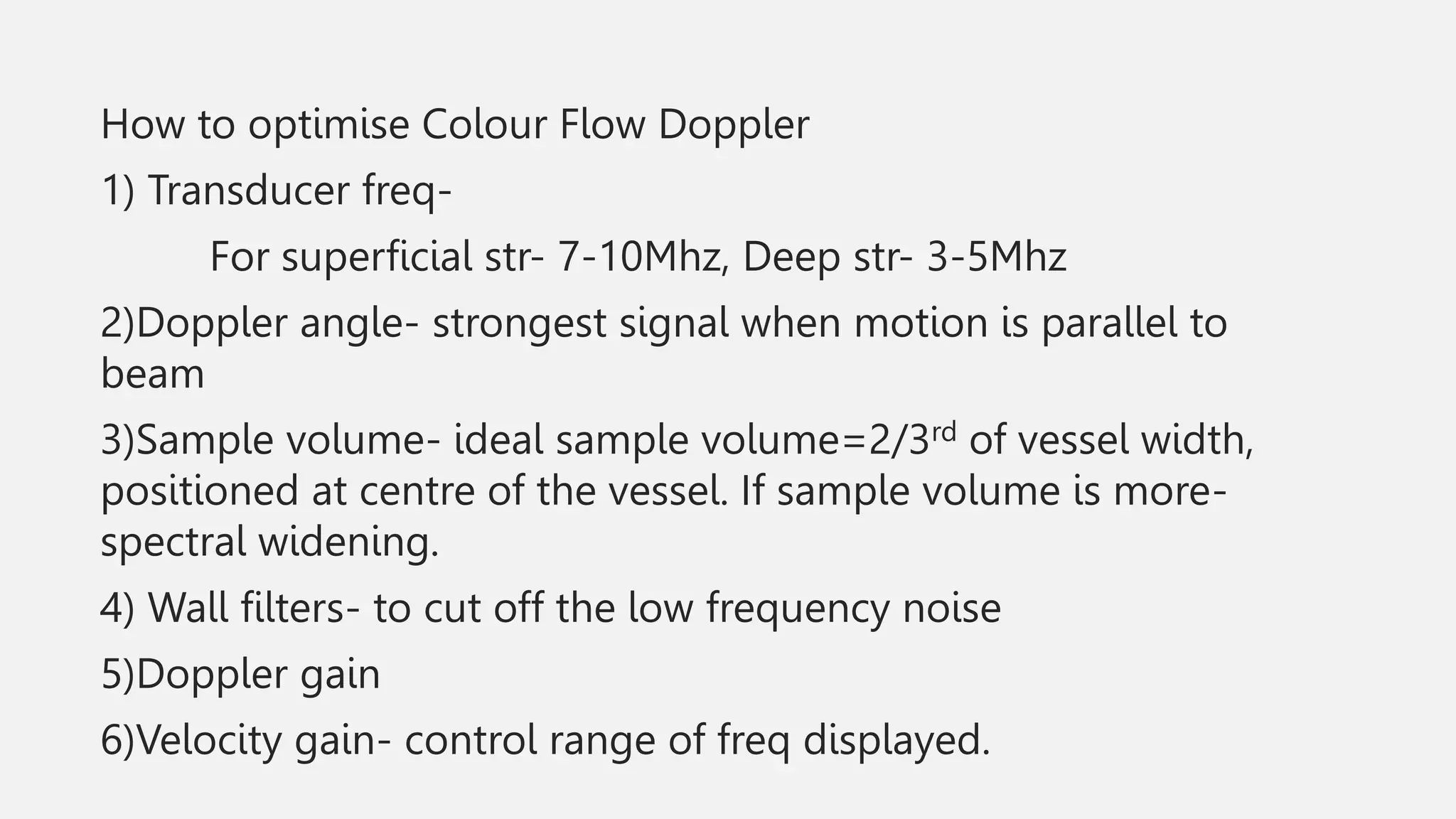 Ultrasound and Doppler physics | PPTX