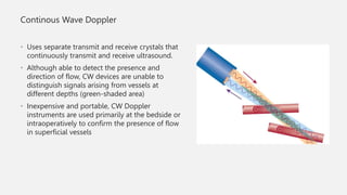 Ultrasound and Doppler physics | PPTX