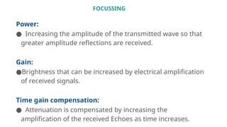 Comprehensive Overview of Ultrasound Physics and Grey Scale Imaging in ...