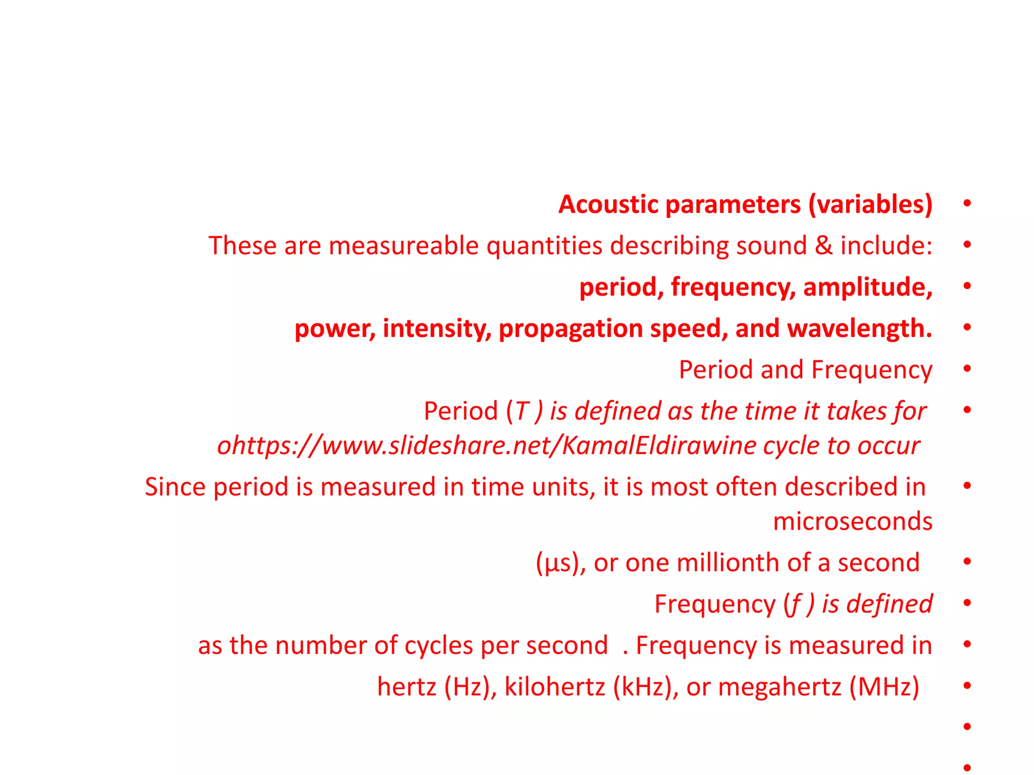 Ultrasound physics 1 | PPTX