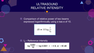 Ultrasound physics 2019 | PPTX