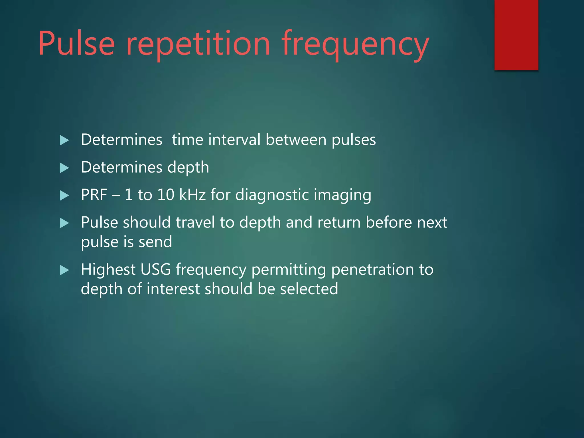 Ultrasound physics and image optimization1 (1) | PPTX