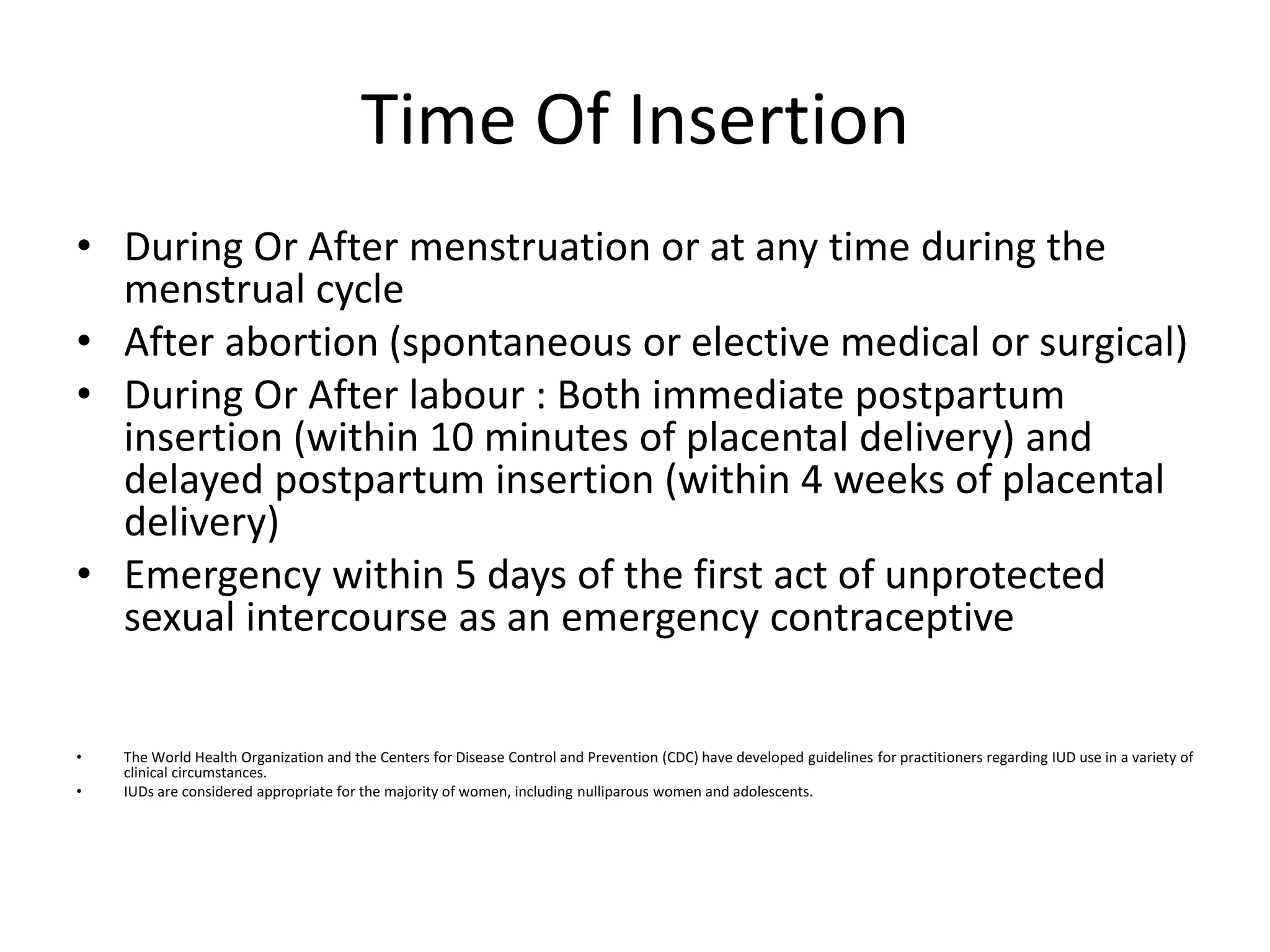 Role Of Ultrasound in assessment of iucd | PPTX | Birth Control ...