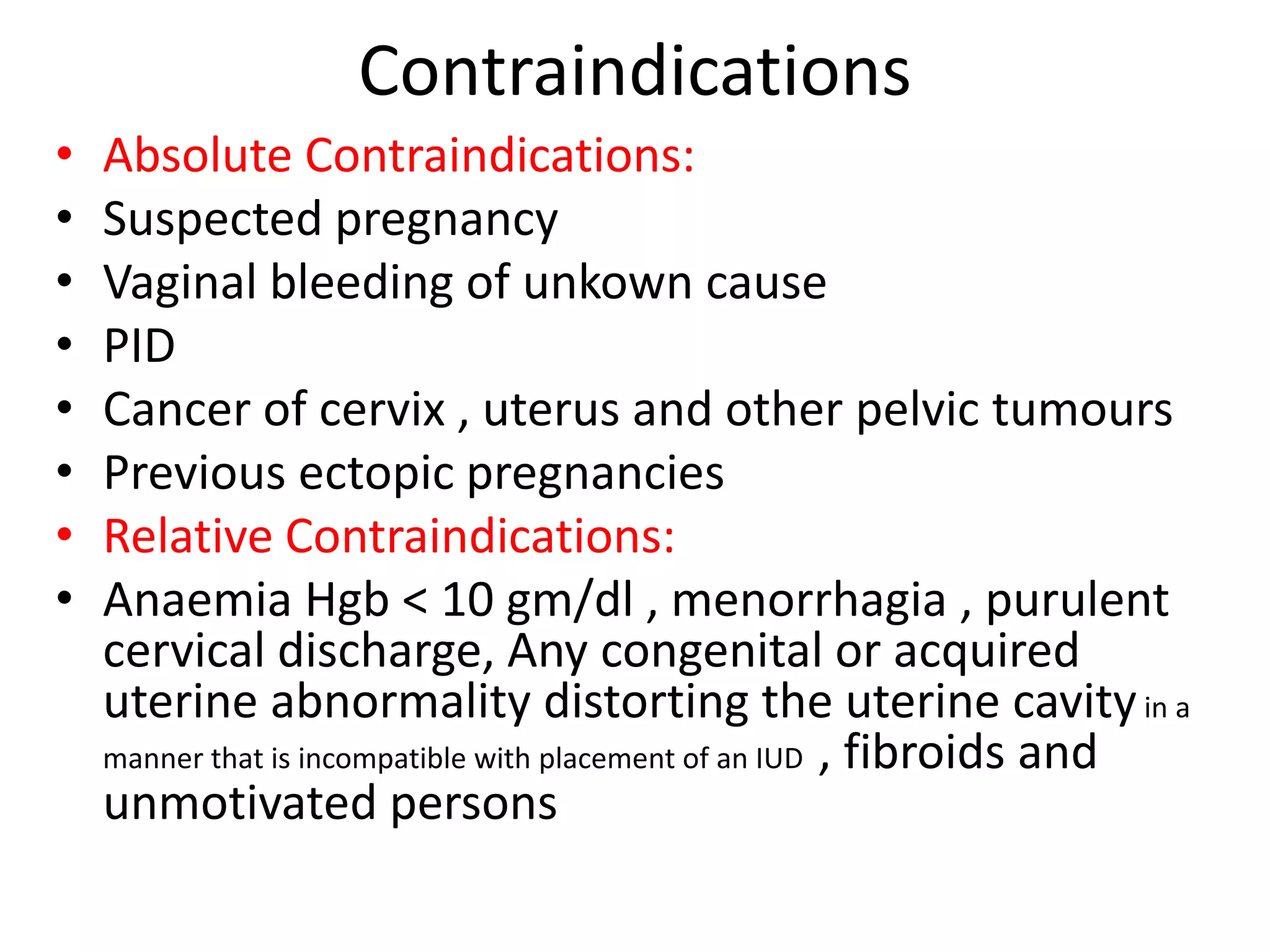 Role Of Ultrasound in assessment of iucd | PPTX