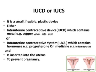 Role Of Ultrasound in assessment of iucd | PPTX