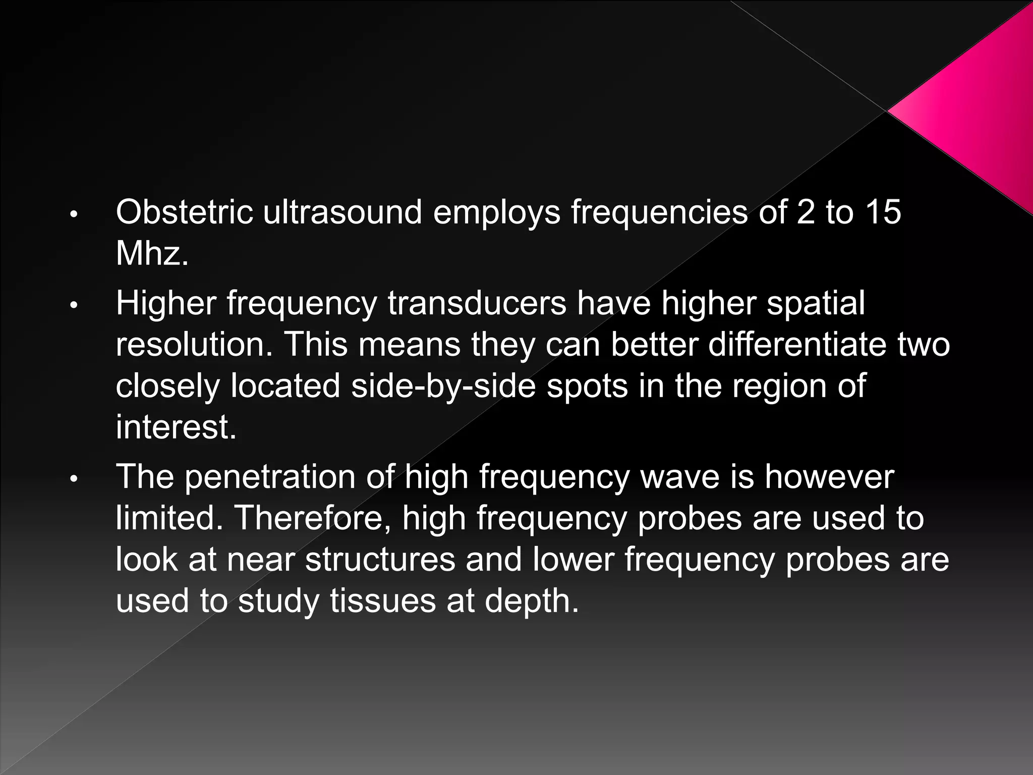 Ultrasound in obstetrics | PPTX