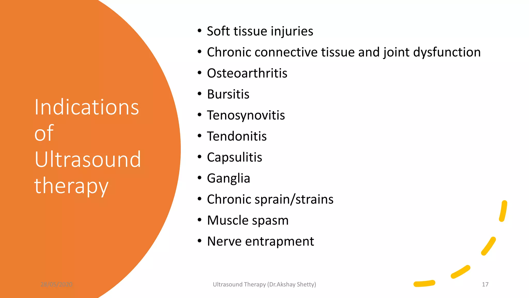 Ultrasound therapy | PPTX