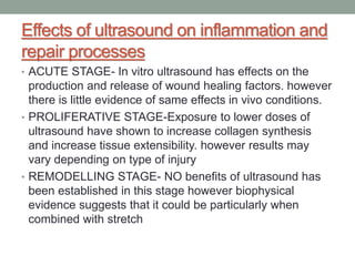 Ultrasound therapy | PPTX