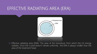 Ultrasound therapy i | PPTX
