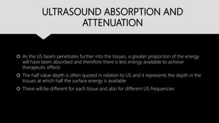 Ultrasound therapy iii | PPTX