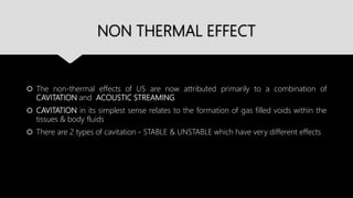Ultrasound therapy iii | PPTX