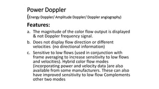 Ultrasound transducer doppler ppt pdf pk | PPTX