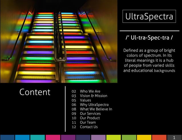 UltraSpectra Company Profile | PDF | Internet | Computing