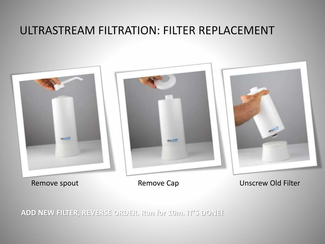 Ultra stream Hydrogen water system installation presentation | PPT