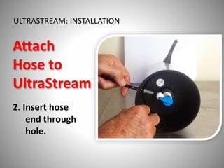Ultra stream Hydrogen water system installation presentation | PPT